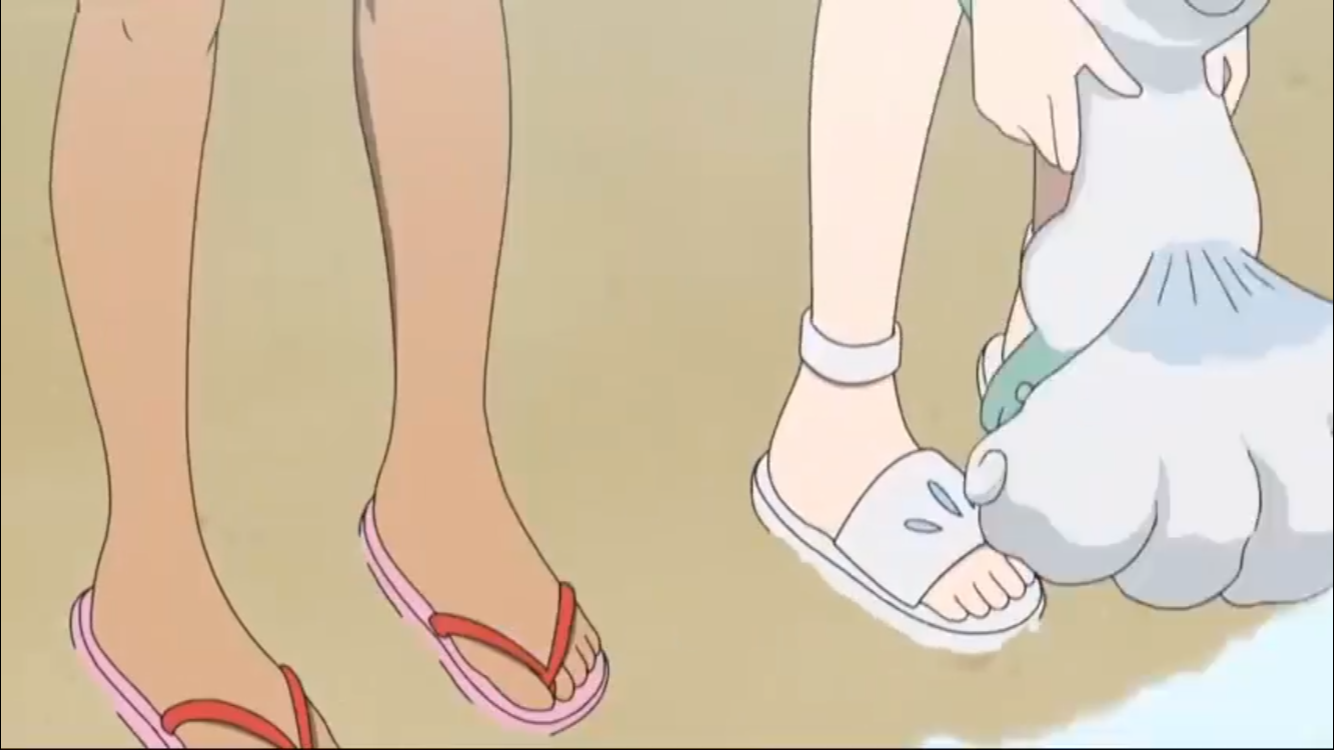 Anime Feet: Pokémon Sun & Moon: Mallow and Lillie