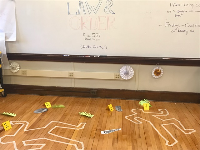 Crime Scene In Your Classroom - Math & Metaphors