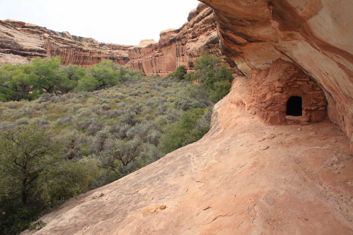 Earthly Musings - My Travel and Geology Blog: Hiking Into Grand Gulch ...