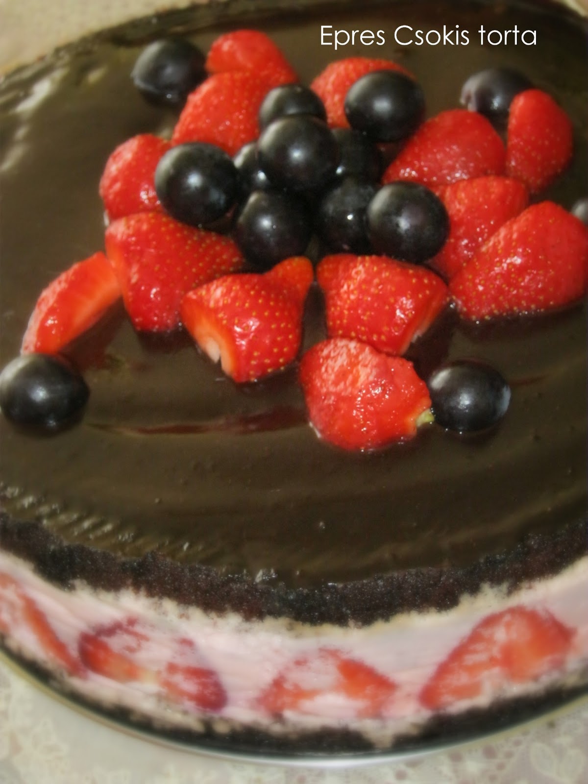 Epres csokis torta - FecskeFészek