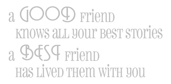 Graphic Groupies: BFF WORD ART