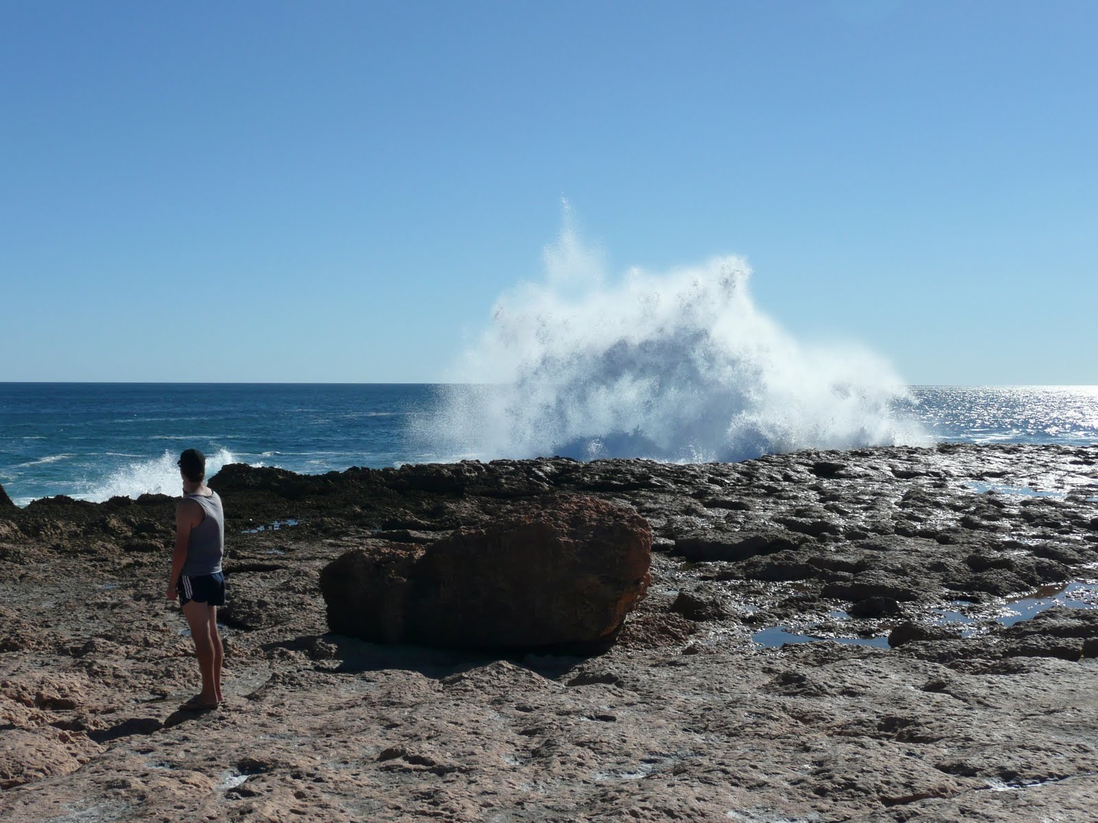 Nele & Andrew Around Oz: Point Quobba Campsite, WA (North of Carnarvon)