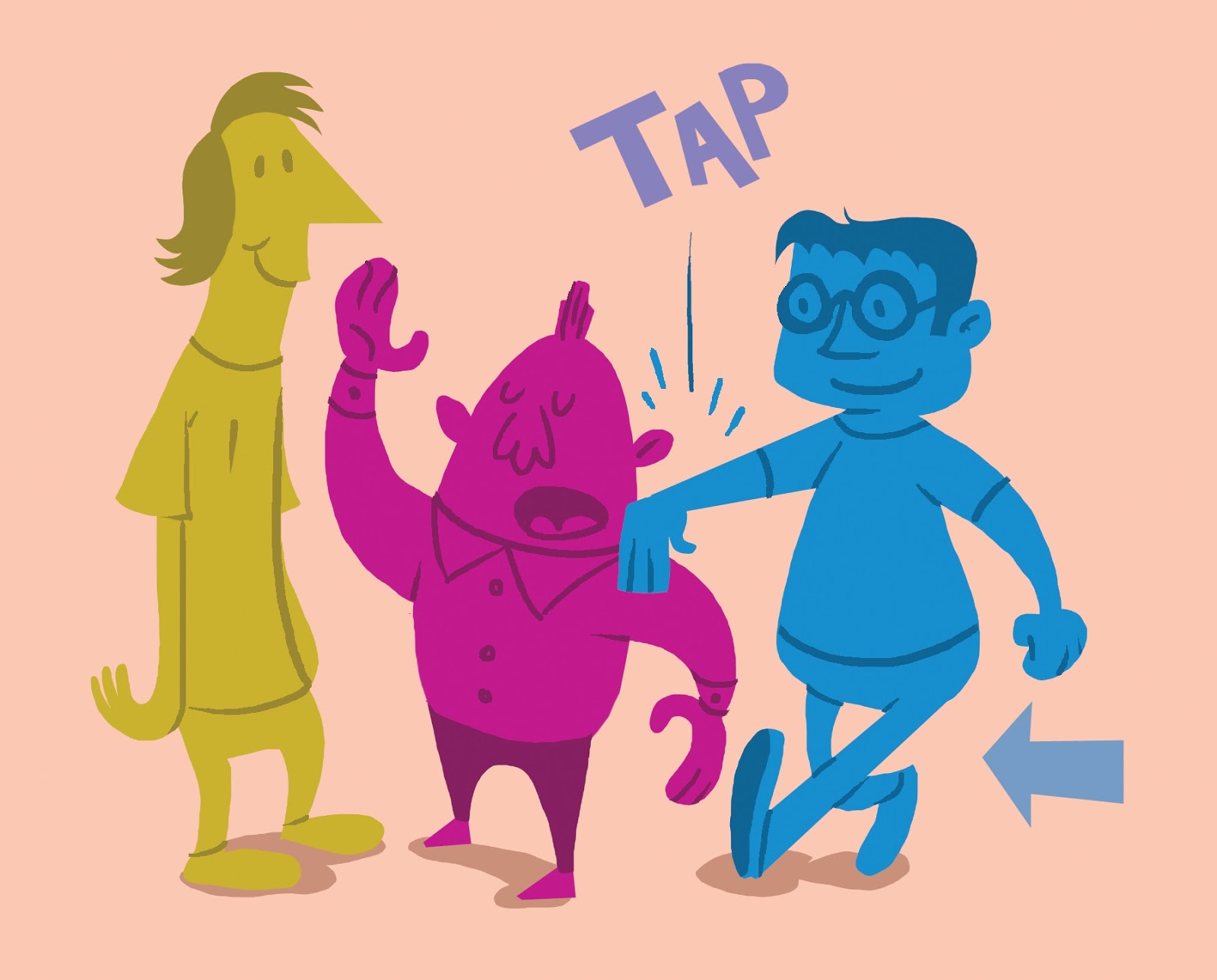 David Kantrowitz - Art Blog: "Tag Out" - UCB Illustrations