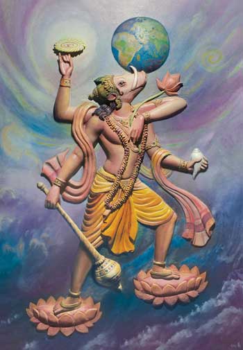 KṛṣṇaConscious108: Lord Varāha's appearance day