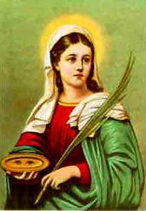 Dios es mi alegría: SANTA LUCÍA