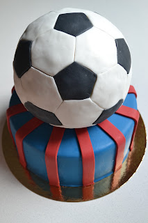 Városi lány: Focis torta