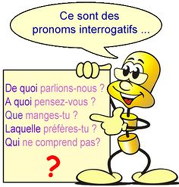 Les Pronoms: Le pronom interrogatif (C9)