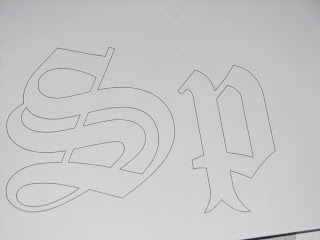 Ink Stains: Custom Letters - How To