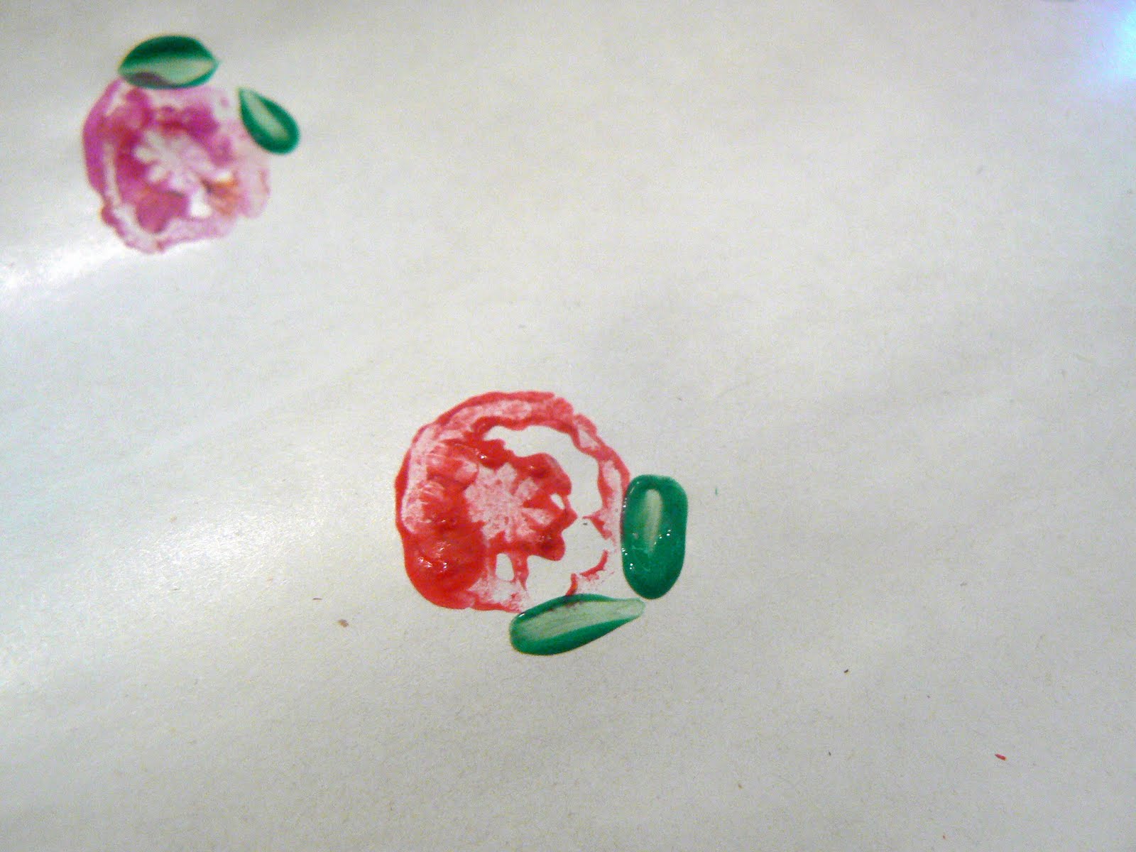 Having Fun at Home: Okra Flower Printing