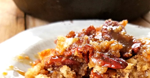 South Your Mouth: Pecan Cornbread Cobbler