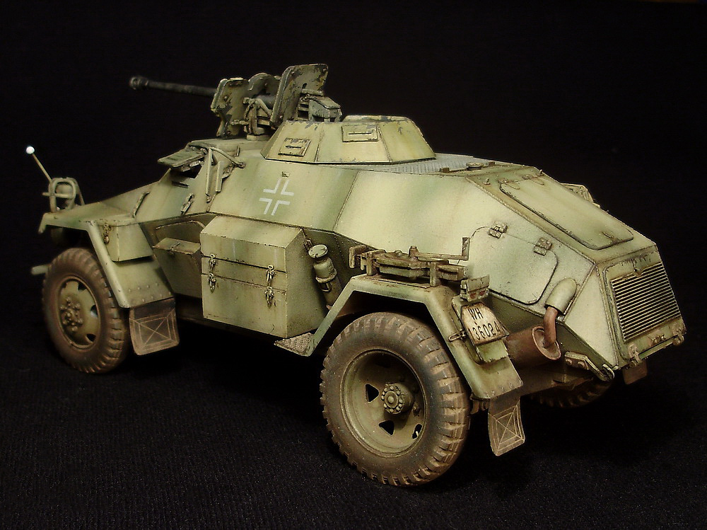 GerrardModels: Sd kfz 221( sPzB 41) 13 PzDiv 1942