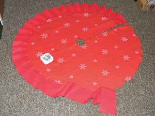 With Our Powers Combined: Captain America Tree Skirt