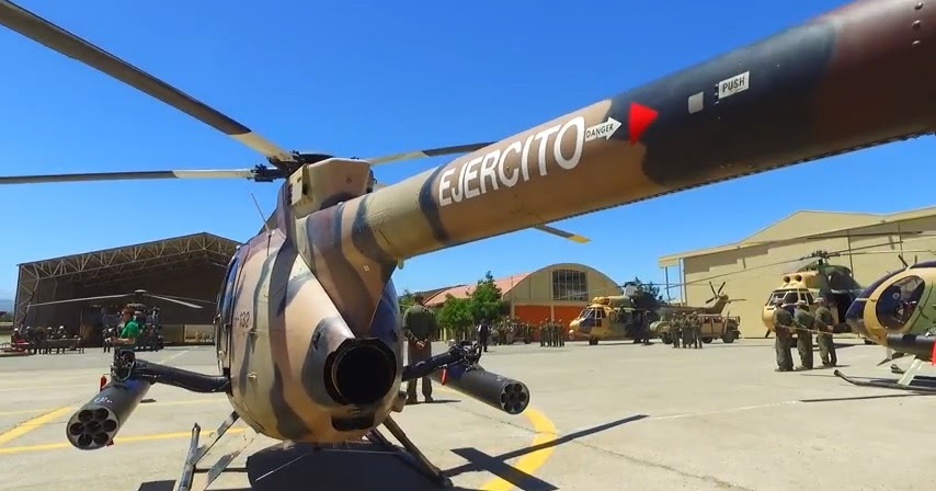 NOTICIAS FFAA CHILE: MD-530F del Ejército de Chile