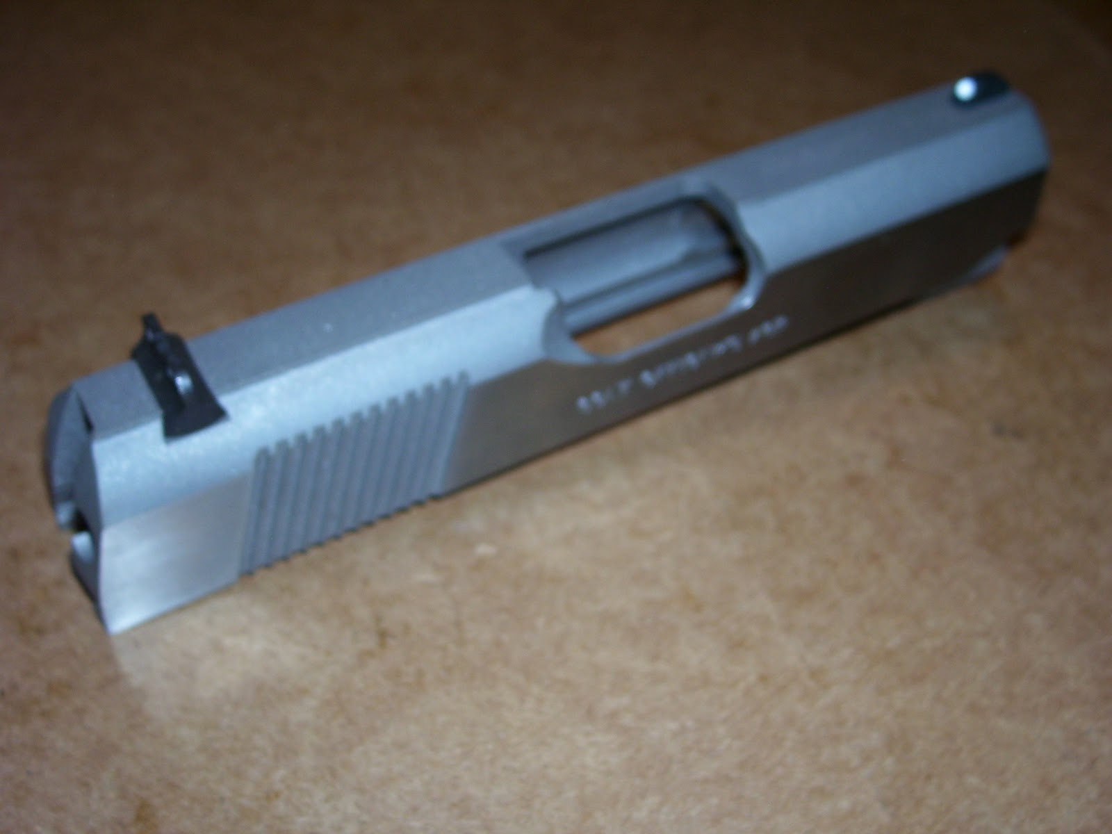 iphart_edBay: MKIV 80 series Colt Officer's ACP Stainless Steel w/gold ...