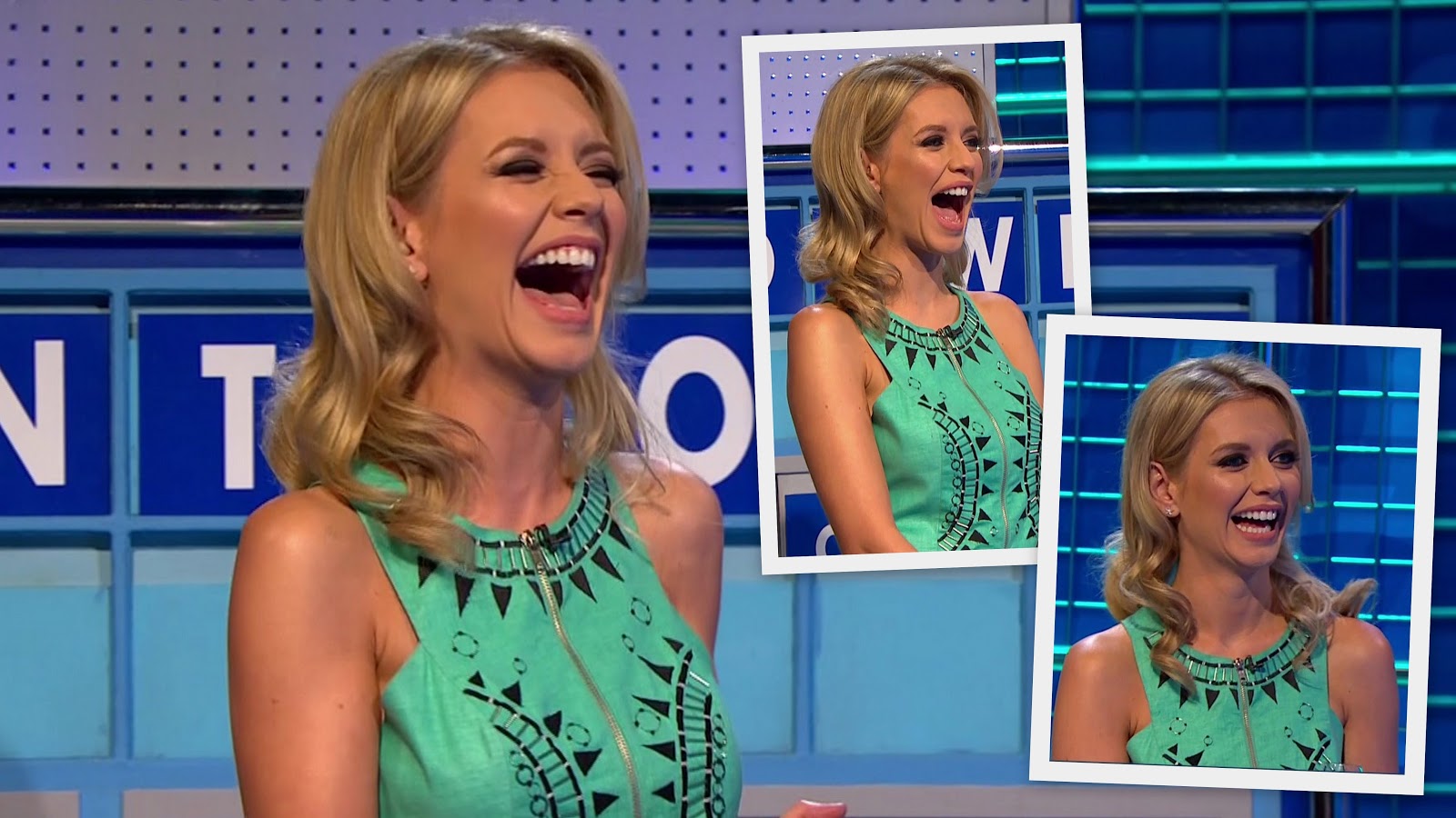 Rachel Riley Wallpapers: Rachel Riley - Gorgeous in Green on Catsdown