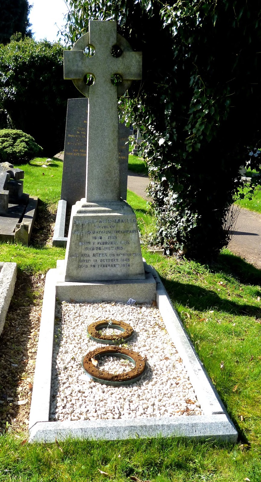Dr Tony Shaw: Wolvercote Cemetery, Oxford #3: James Murray