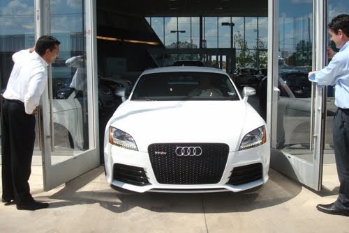 Veteran Audi racing driver takes delivery of first TT RS in America ...