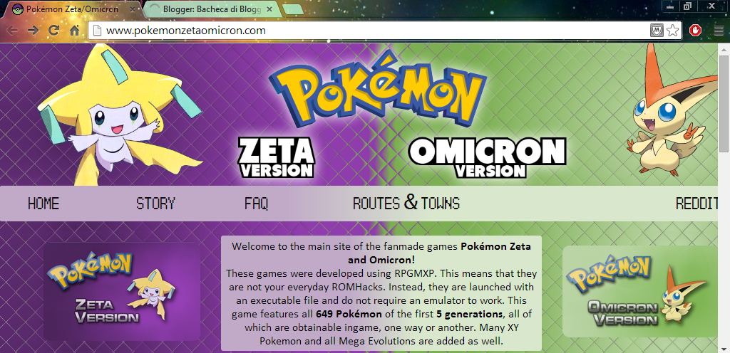 Poryblog: Pokemon Omicron Version Playthrough Parte 1: Una Nuova Avventura