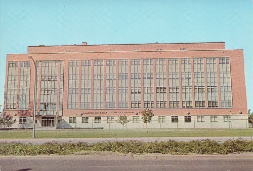 Lux Ex Umbra: Tilley Building postcard
