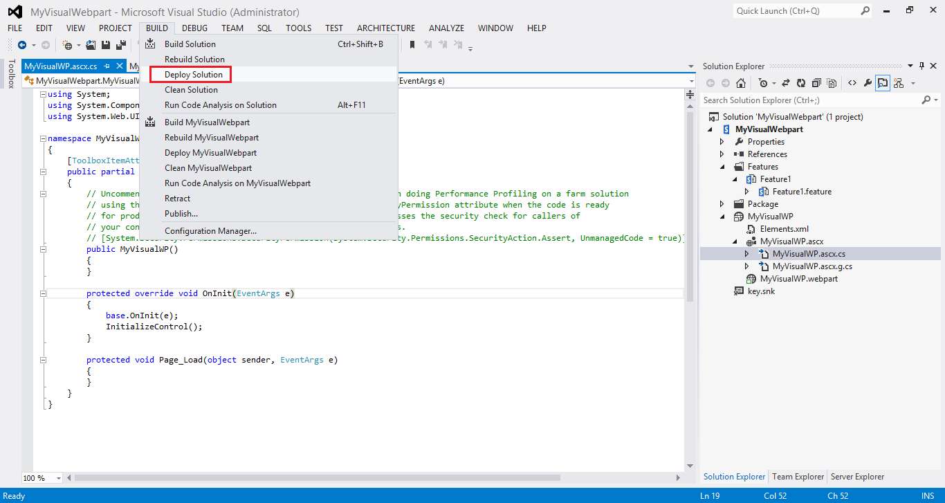 Neal Mukundan Sharepoint 2013 Creating A Visual Webpart