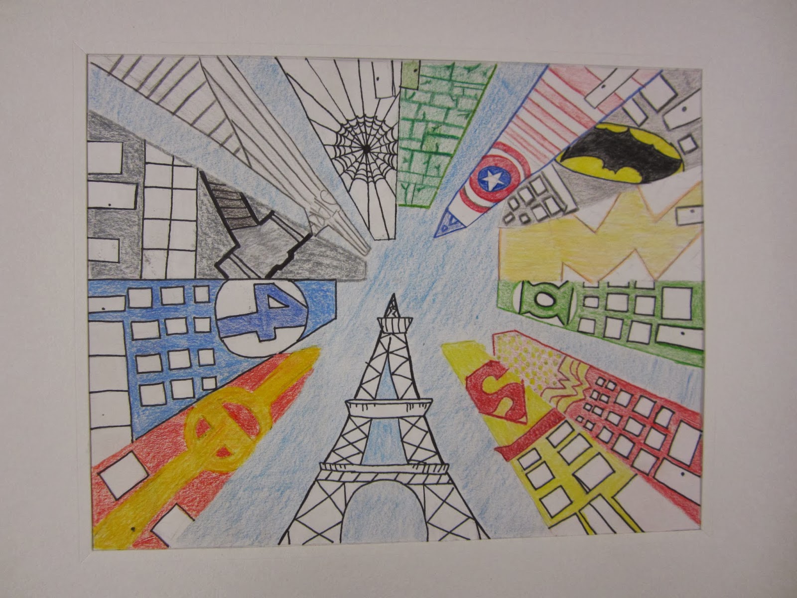 Ms. Charnuska's Art Class: Fantasy Cityscapes