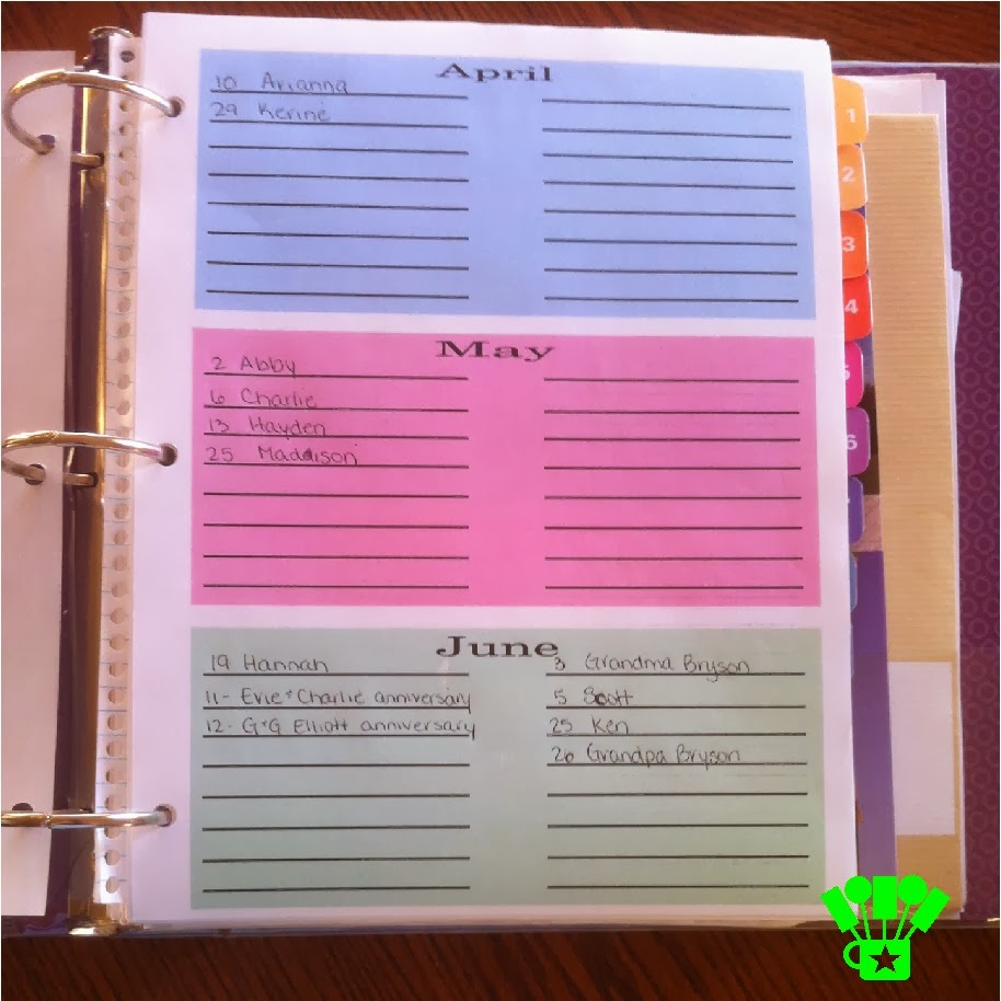 Household Management Binder | DIY Party Mom