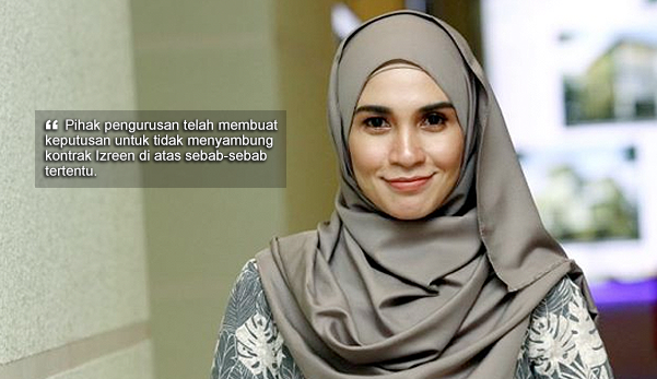 Kontrak Izreen Azminda sebagai duta produk kecantikan ditamatkan | The ...