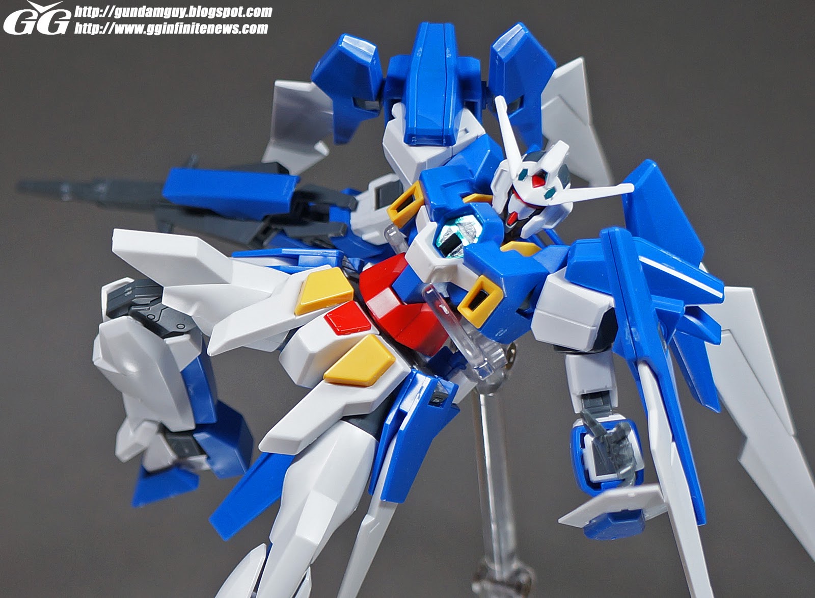 GUNDAM GUY: HG 1/144 Gundam AGE-2 Normal - Review Images by Gundam Guy