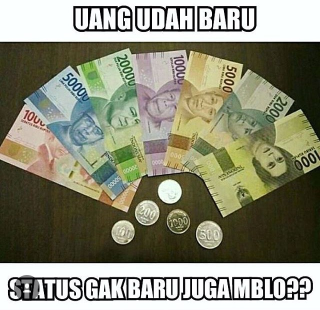 10 Meme 'Uang Rupiah Baru' Ini Lucu Banget, Ngegigit!
