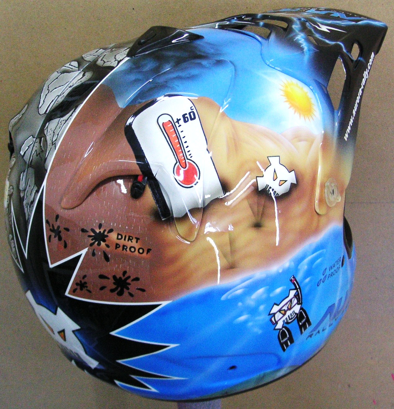 Hand Painted Helmets - Design your helmet today..!!: Hand Painted MX ...