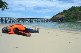 Wisata Pulau Swarnadwipa Beach Padang Sumatra Indonesia | Minda Tour