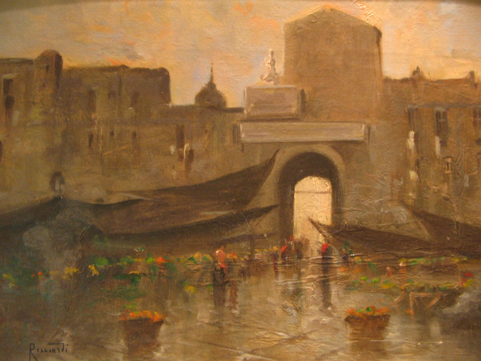 SanDonatoPoli: Pittura e Arte: La Napoli storica di Oscar Ricciardi