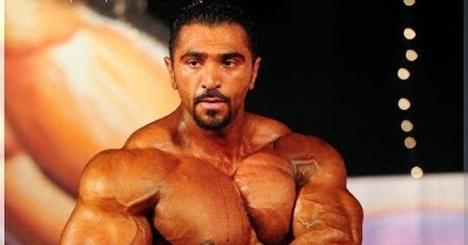 world bodybuilders pictures: Kuwait muscles man Ahmed Askar