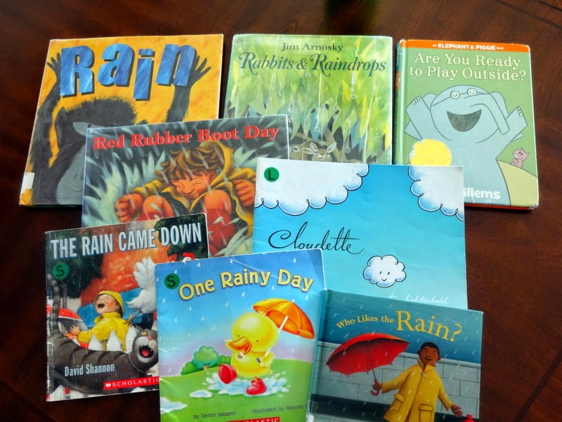 Mom's Tot School: April Showers / Rain Unit