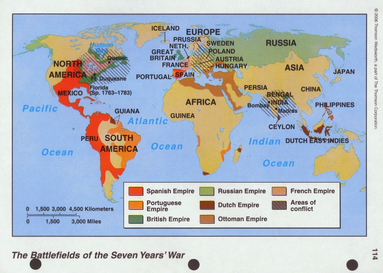 Lo Que Pasó en la Historia: Febrero 10: El Tratado de París de 1763 ...