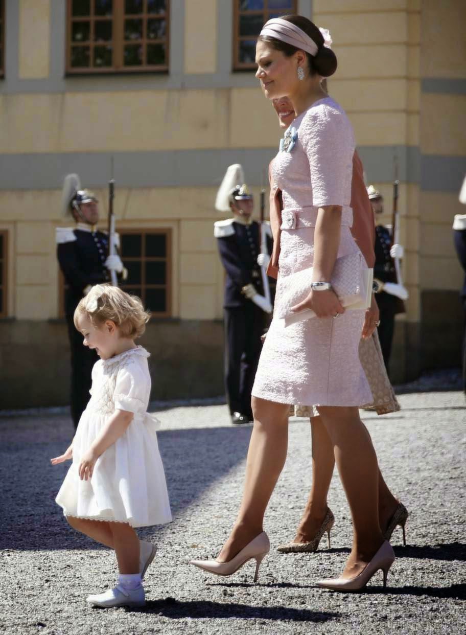 Miss Baptista: Baptism of swedish princess Léonore
