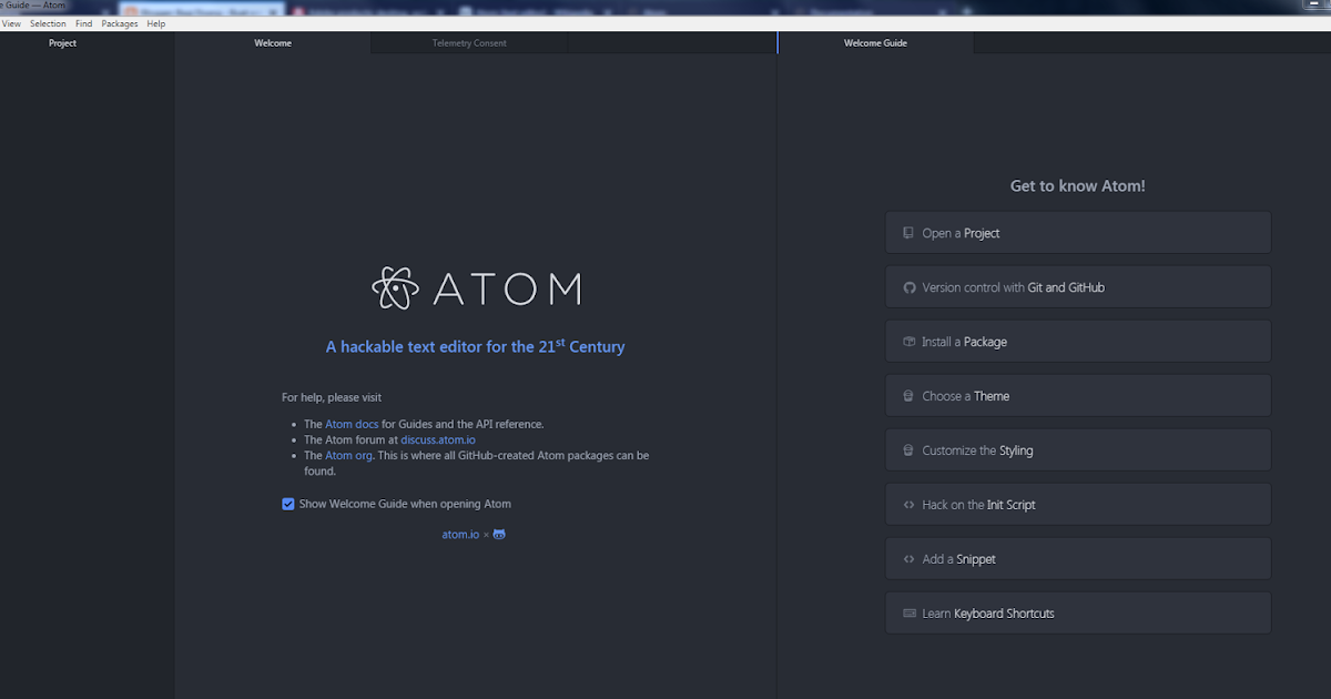 Cara Download Atom Editor Software Editor Kode Gratis Open Source ...
