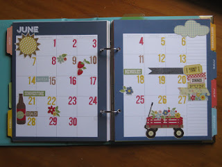 Mary Rose's Cafe: June Planner Pages