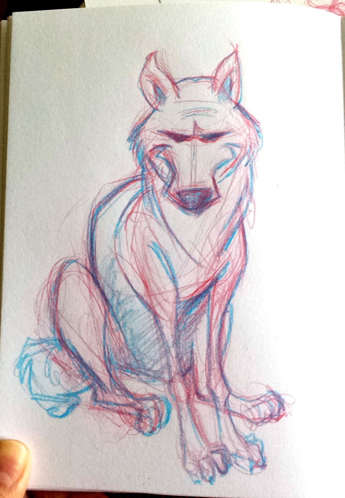 Peng Peng Art Exploratory Sketches