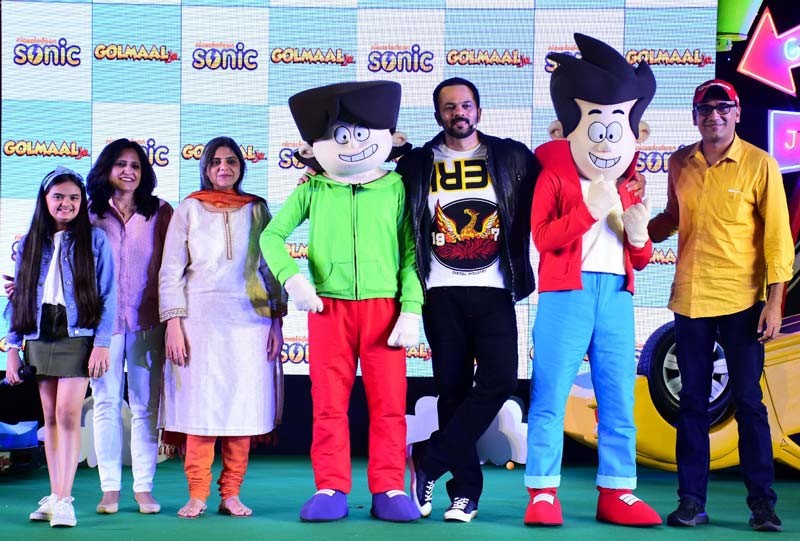 NickALive!: Nickelodeon India's Sonic Premieres 'Golmaal Jr.'