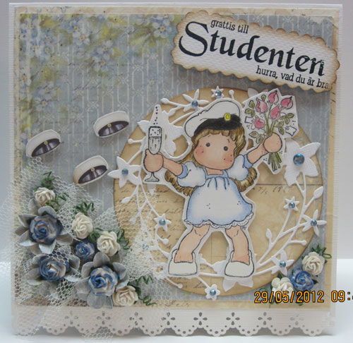 Louise Scrapbooking och Pyssel: Mer studentkort