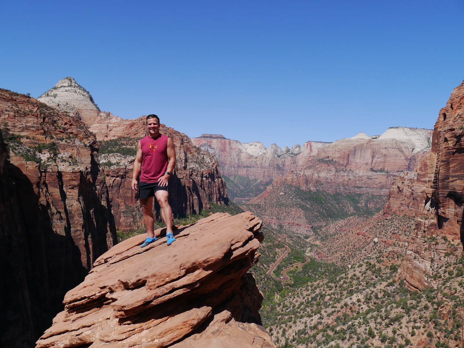 Kelsey in the Rain: Ragnar Zion: Running through the Desert