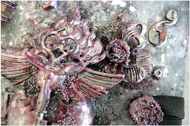 13 arts: Art Journal Cover with Step-By-Step Tutorial - by Jacqueline Moore