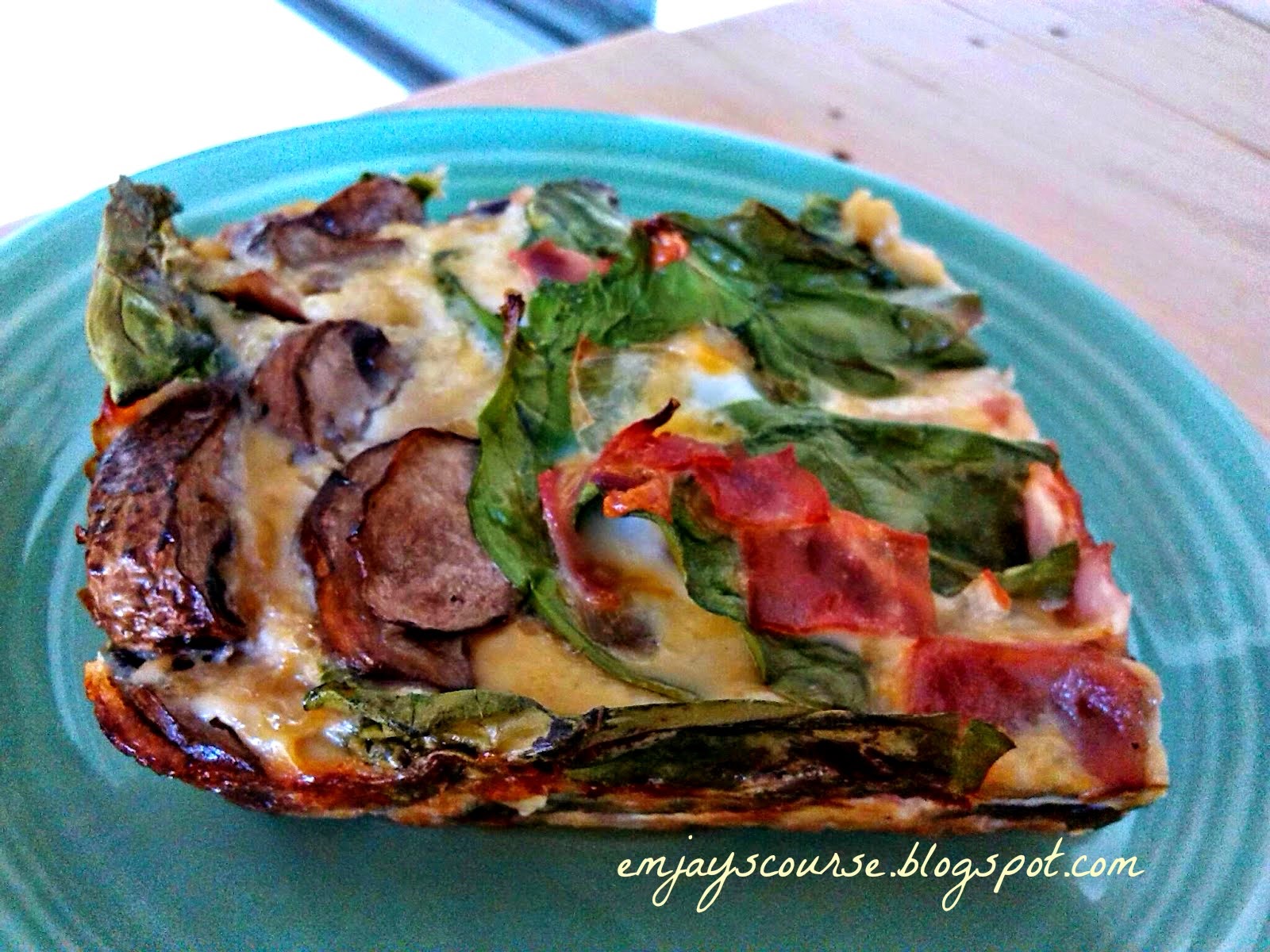 emjay's course: Easy Oven Baked Frittata