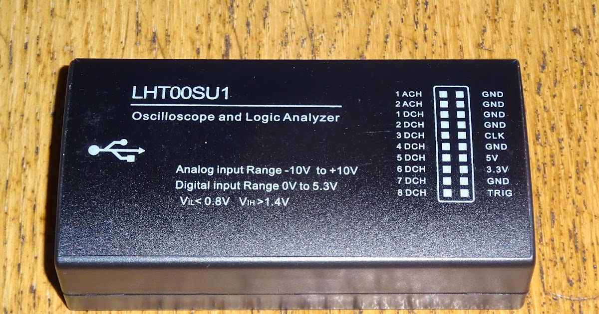 Tynemouth Software: LHT00SU1 Logic Analyser and Sigrok