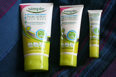 simple spotless skin range | Tales of Thalia