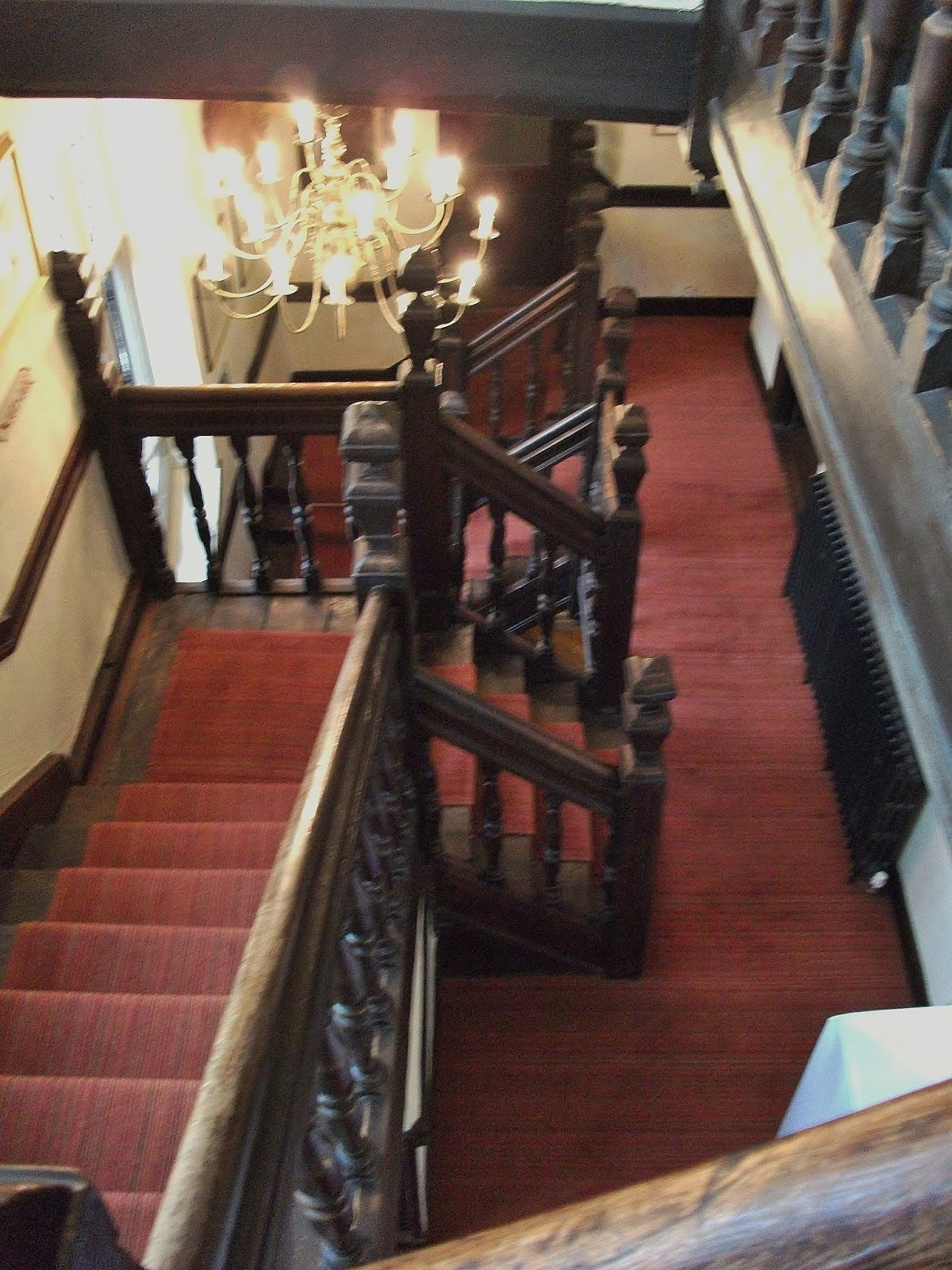 Ghost Blooms: THE HAUNTED STAIRCASE AT OUNDLE