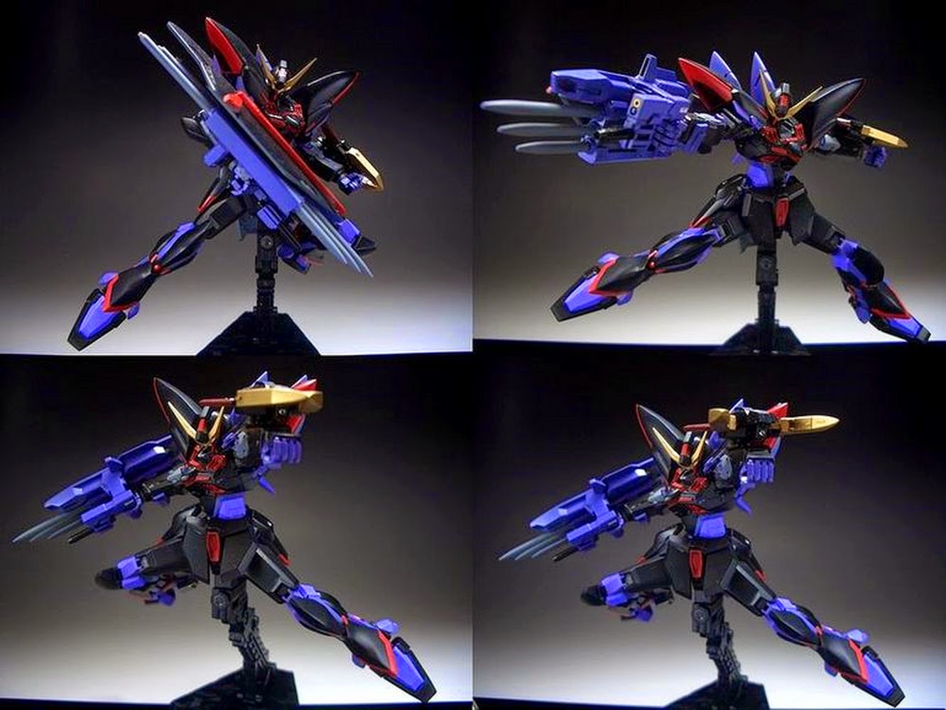 Custom Build: HG 1/144 GAT-X207 Blitz Gundam "Improved"