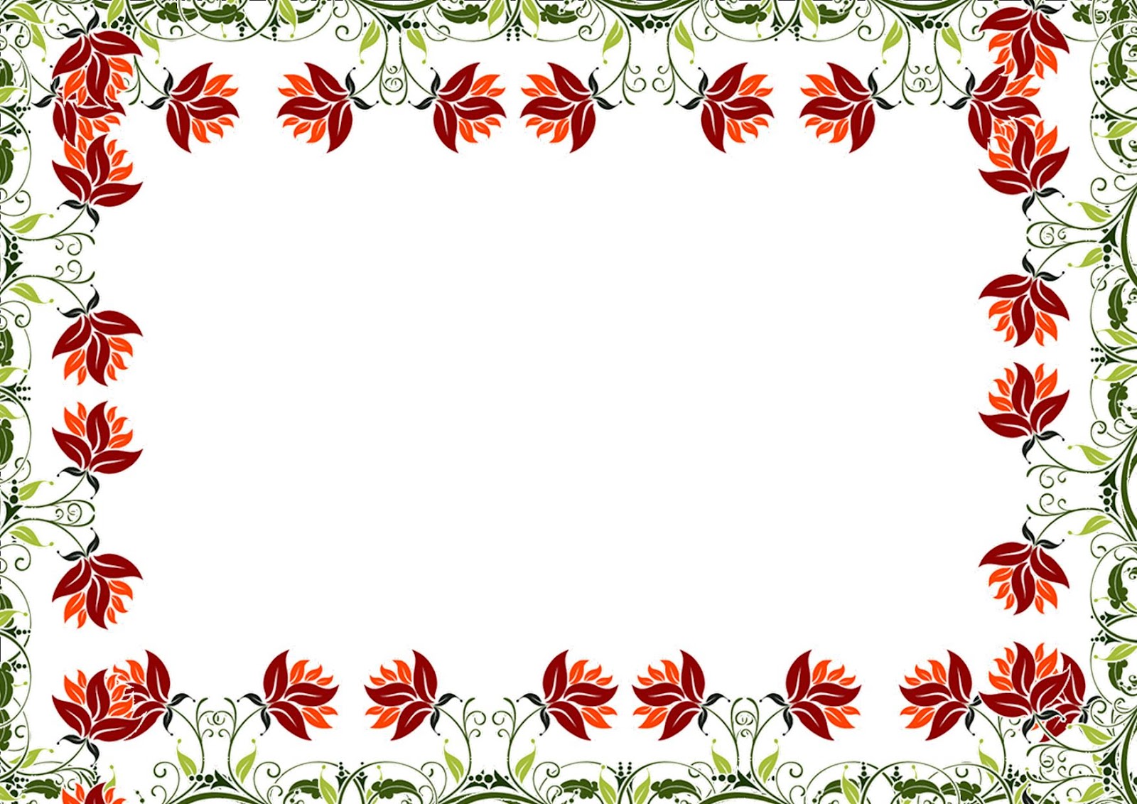 Terpopuler 20+ Gambar Border Bunga Cantik