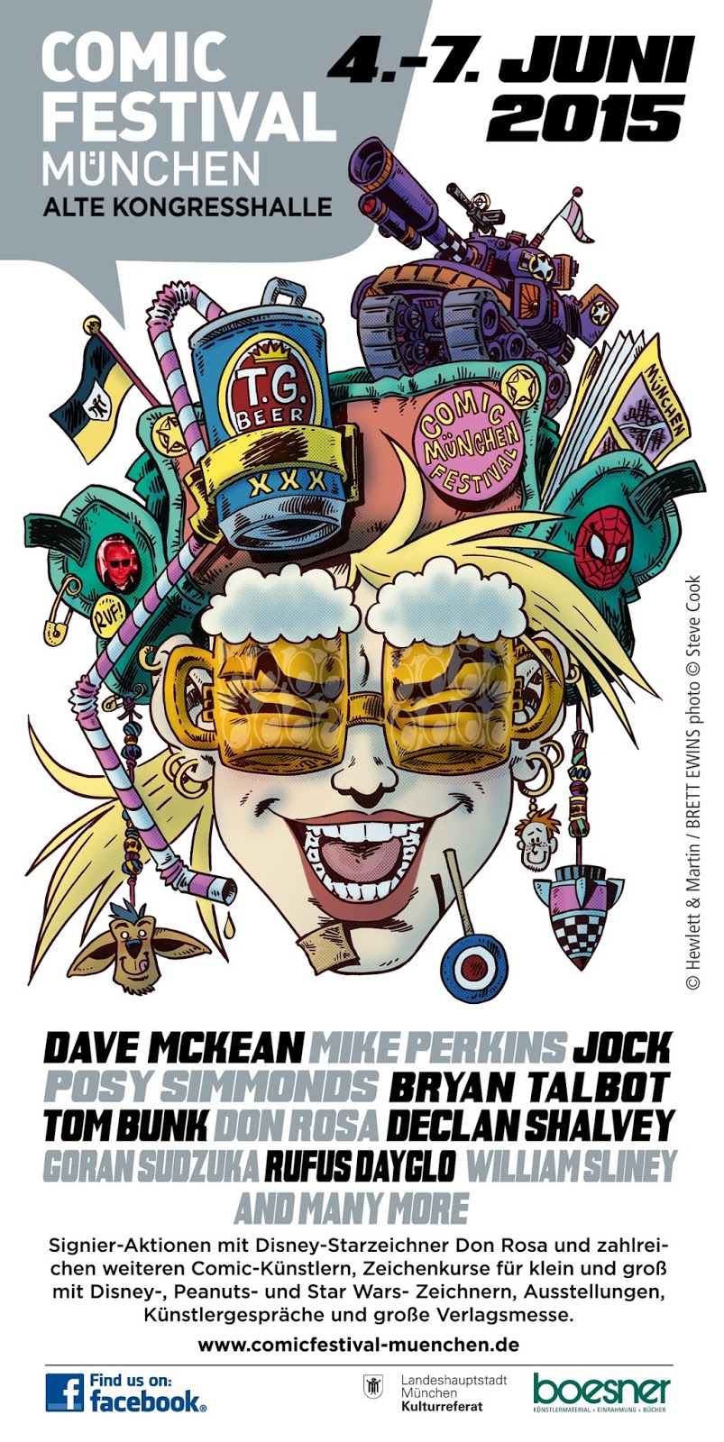 Streetart und urbane Kommunikation in München: Exkurs: Comicfestival ...